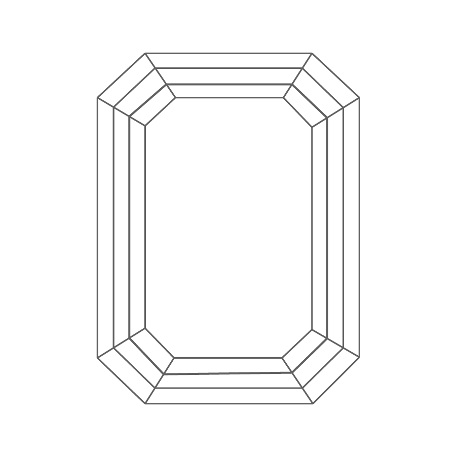 Emerald Cut Engagement Rings – The Jewelers Vault