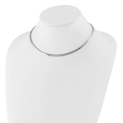 4mm Reversible Omega Collar – The Jewelers Vault