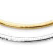 4mm Reversible Omega Collar – The Jewelers Vault
